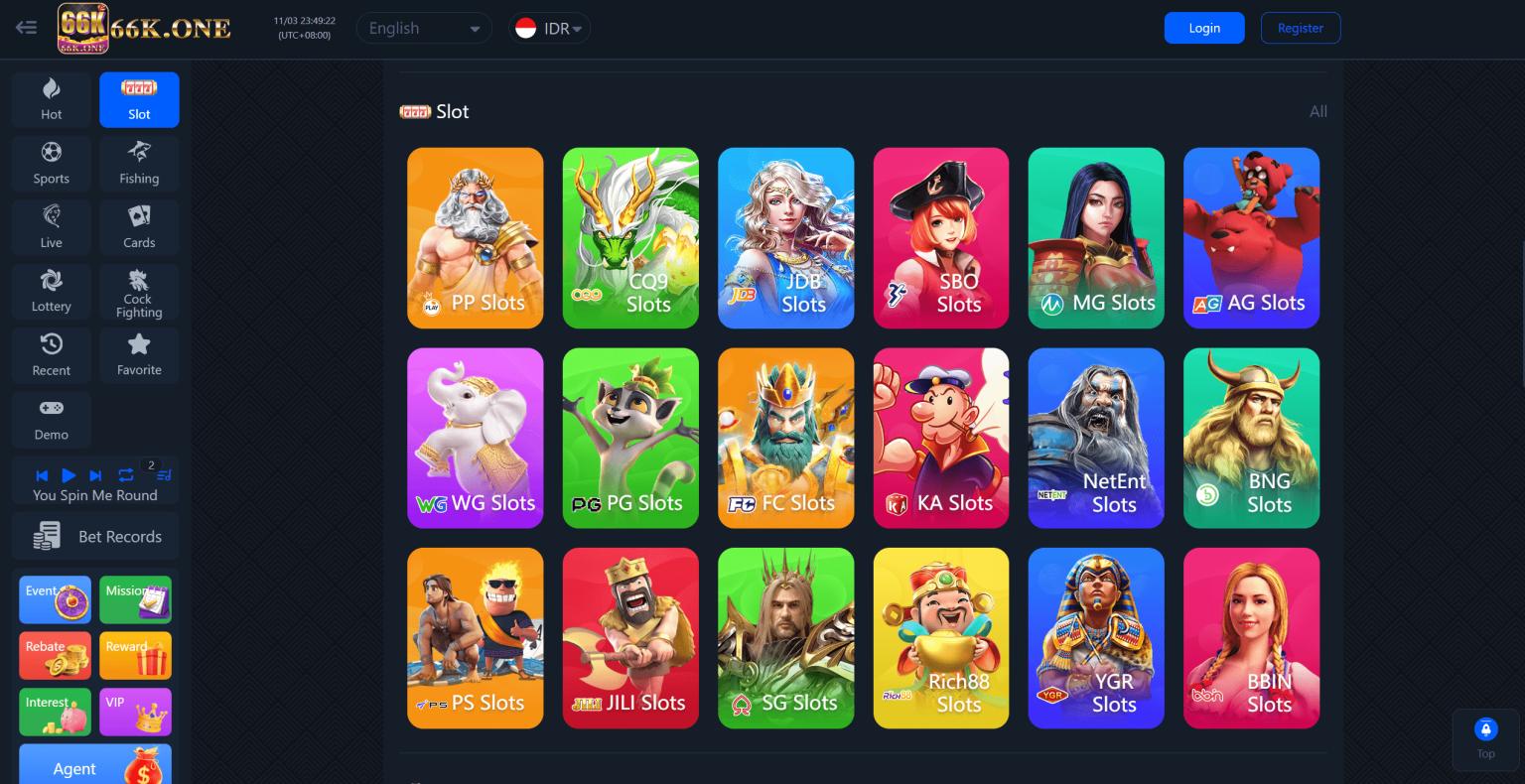 66KBET - View detailed slot machine reviews, latest alternative links